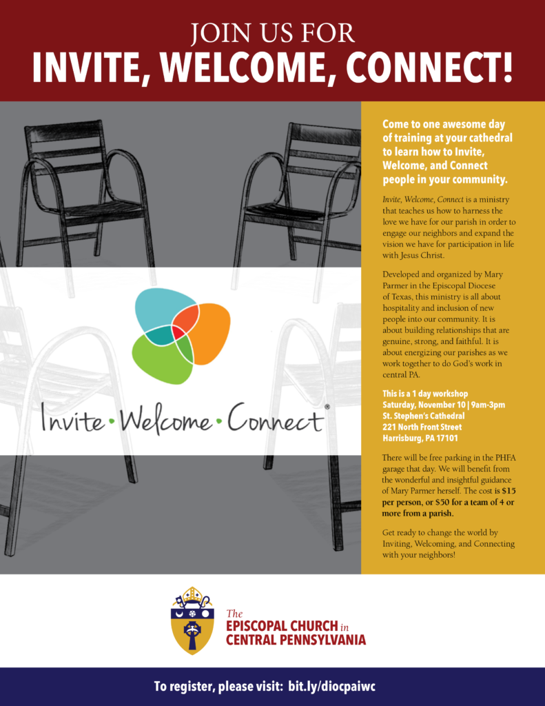 Invite, Welcome, Connect!